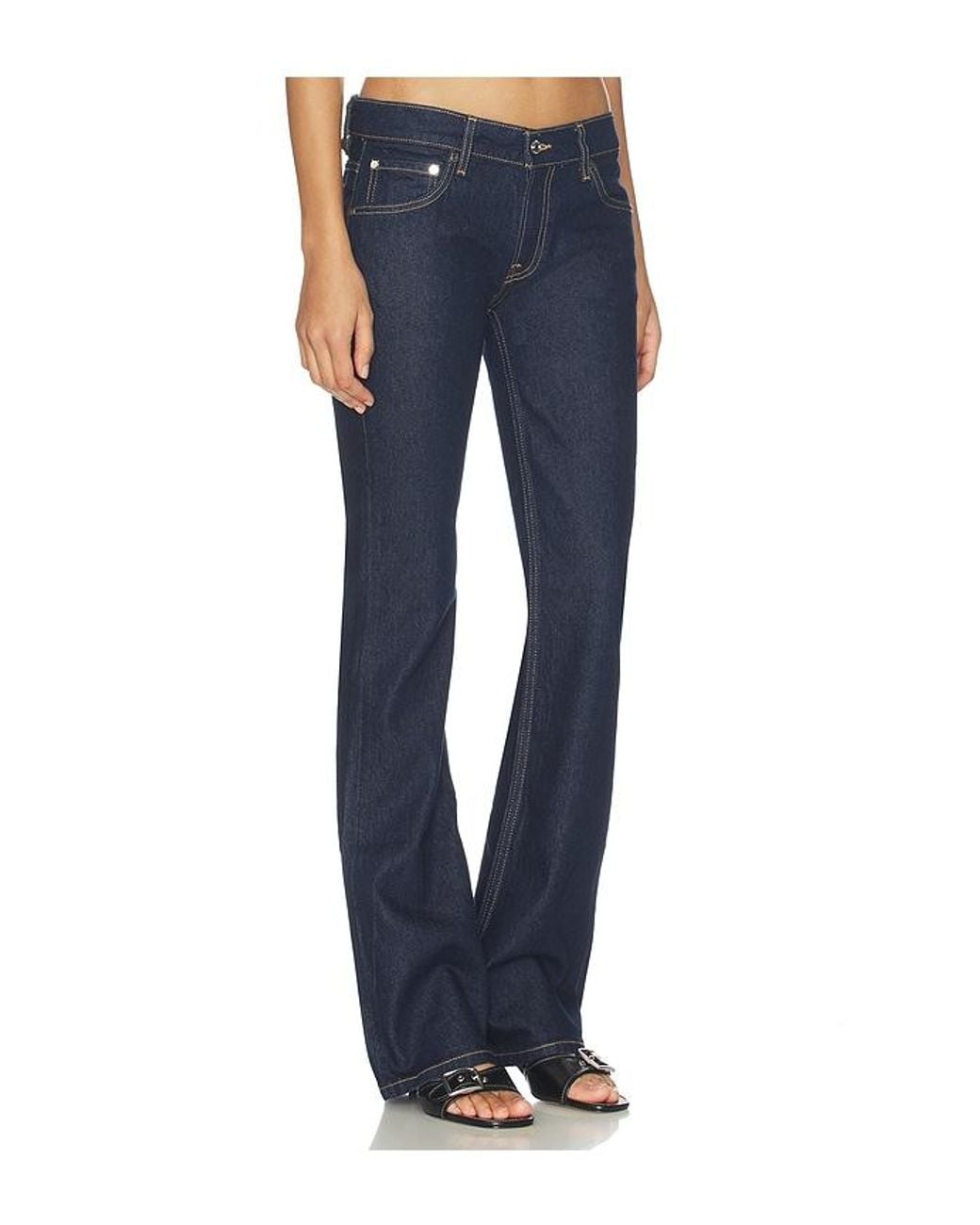 EB DENIM Maria Mid Rise Bootcut Jeans in Blue | Lyst