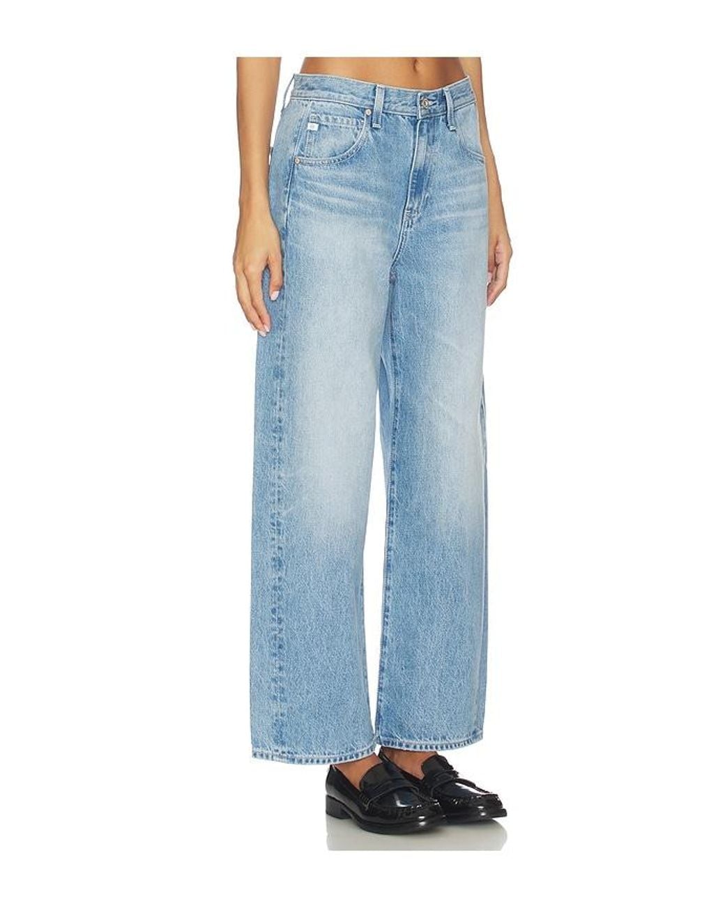 AG Jeans Hattie Barrel in Blue | Lyst