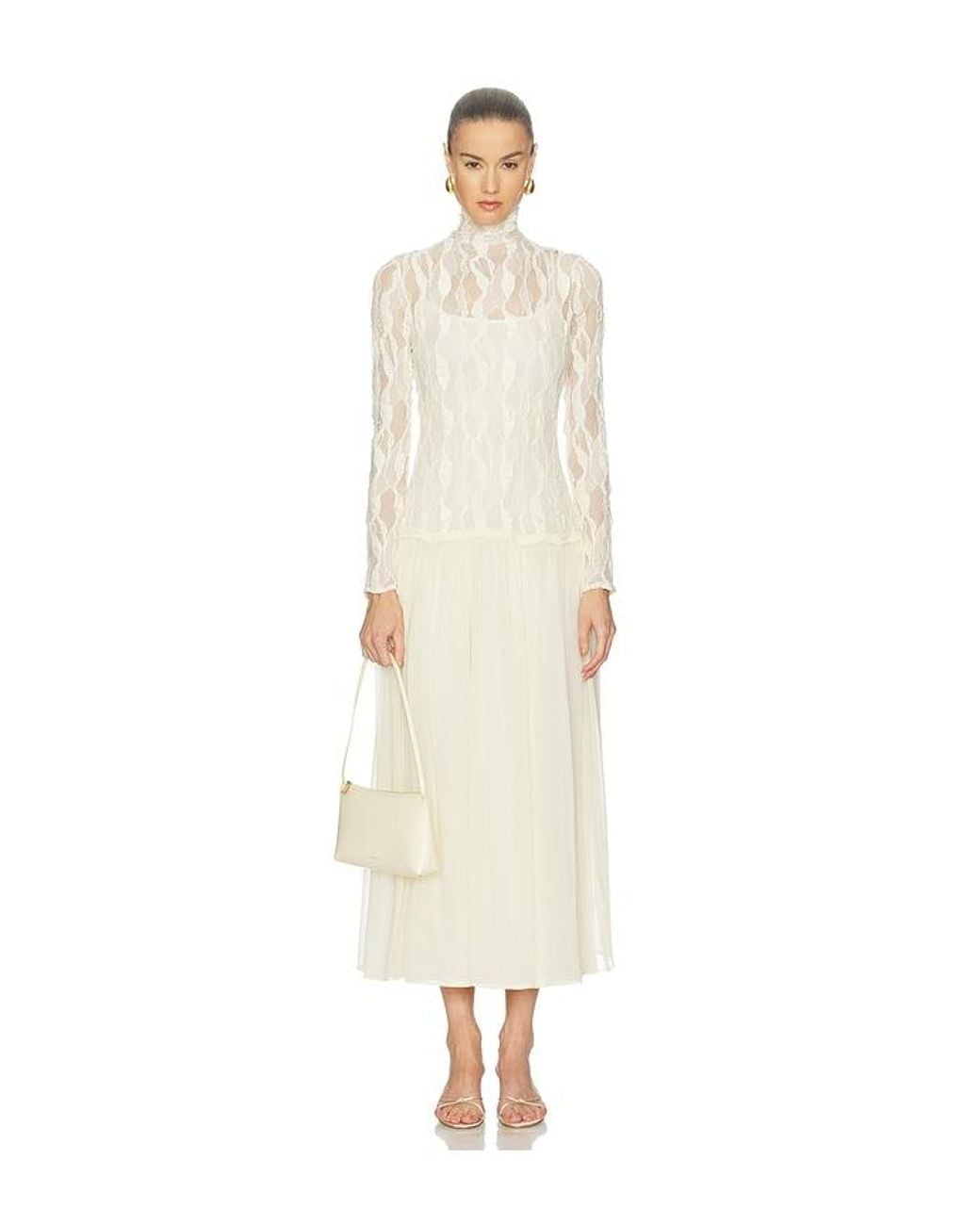 Ulla Johnson Sybil Dress in White | Lyst