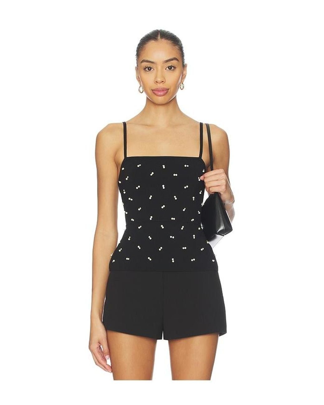 Astr Adde Tank in Black | Lyst