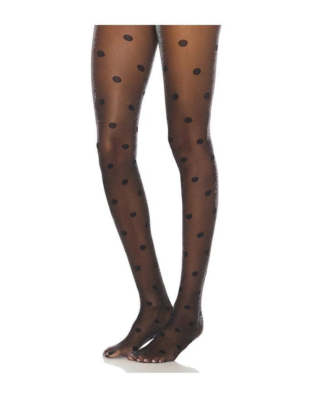 Stems Sparkle Dots Tights in Black | Lyst