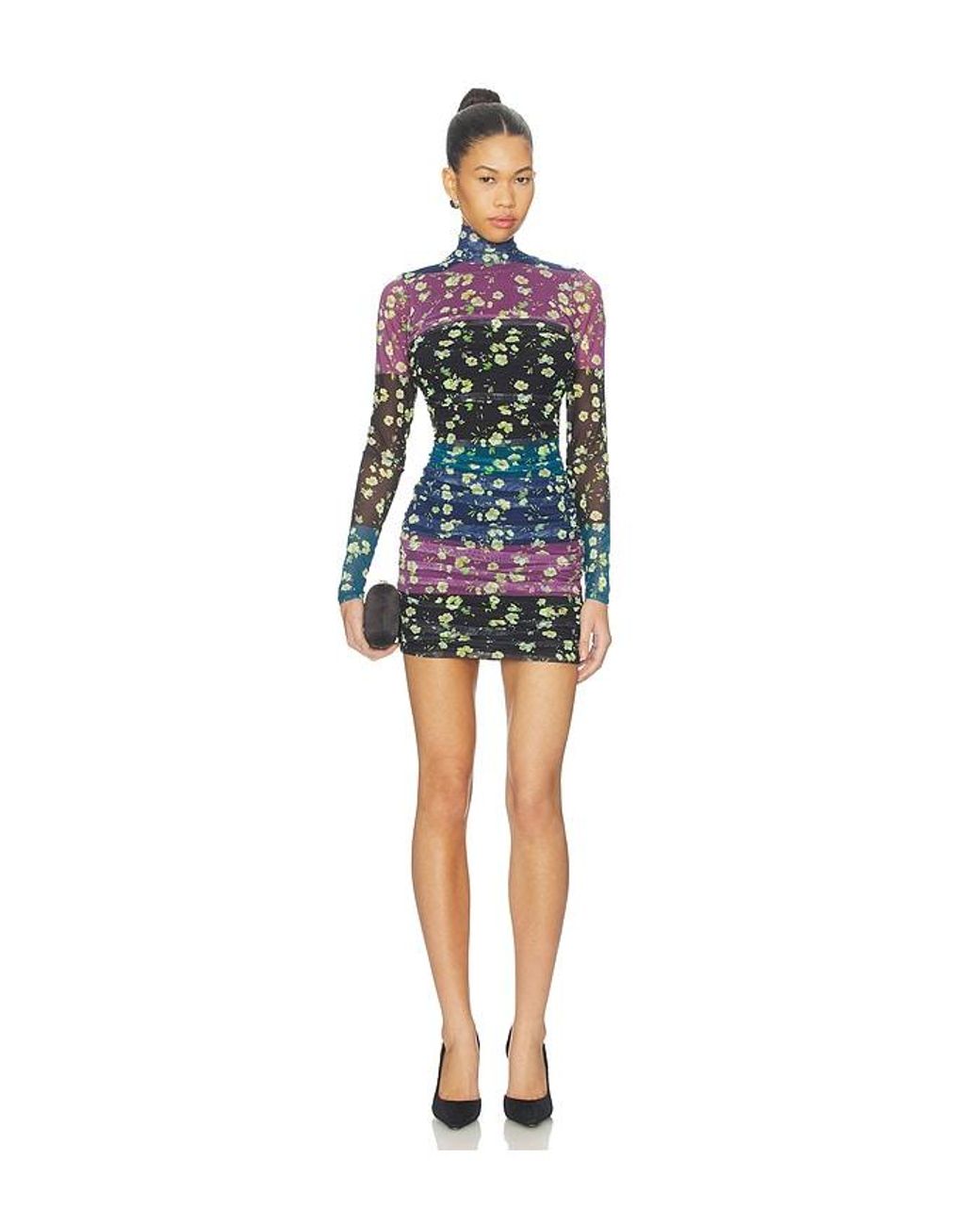 AFRM Lavinia Dress in Blue | Lyst