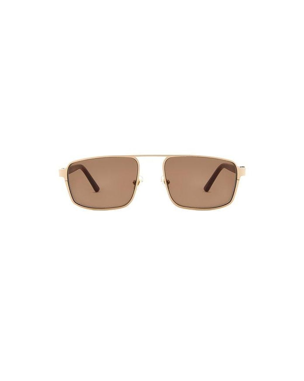 Lu Goldie Billie Sunglasses in Brown | Lyst