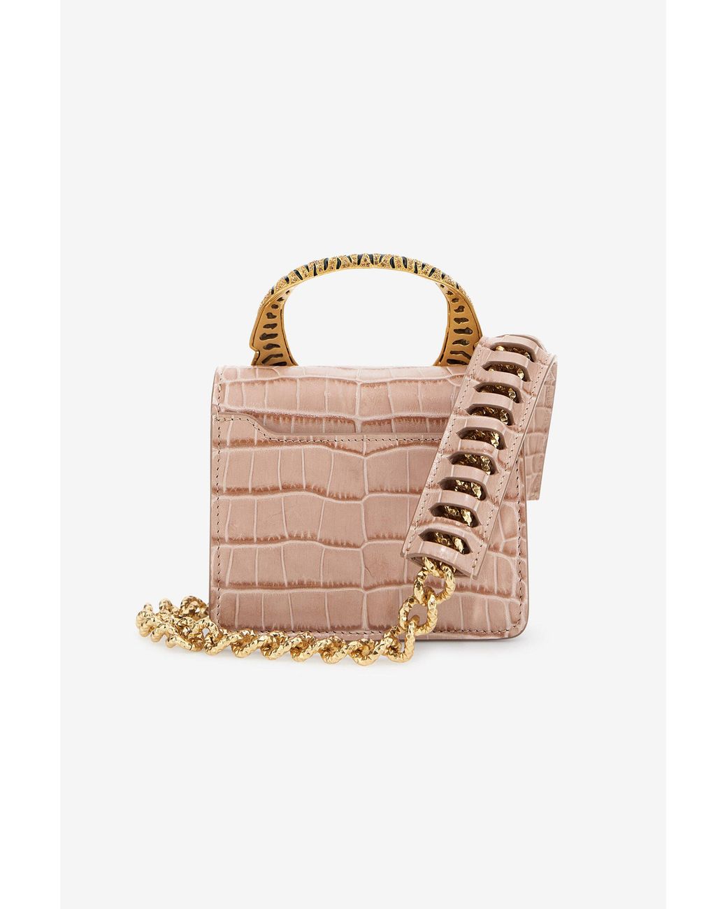Roberto Cavalli Small Roar Bag in White | Lyst