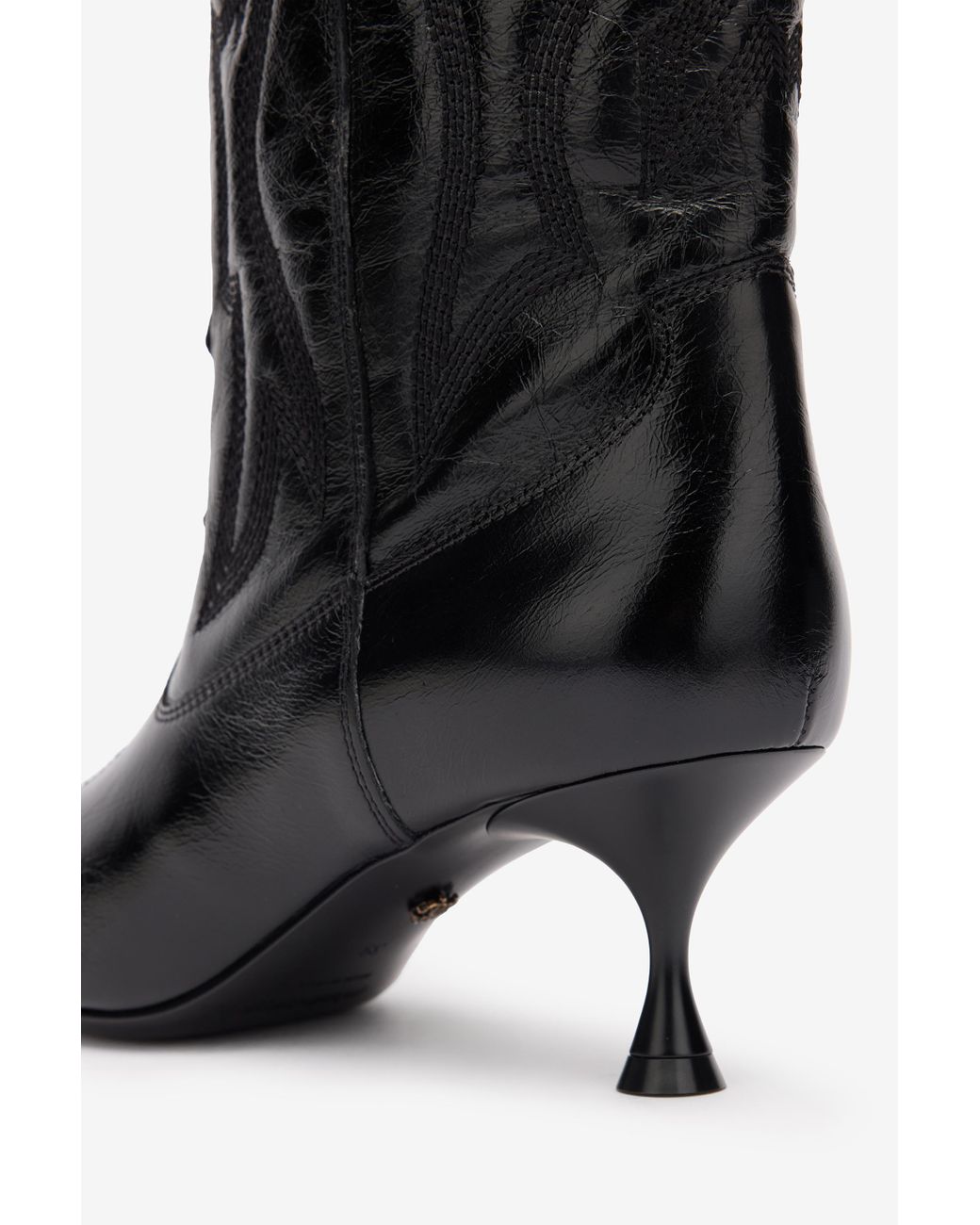 Roberto Cavalli Boots With Quilted Motif in Black | Lyst