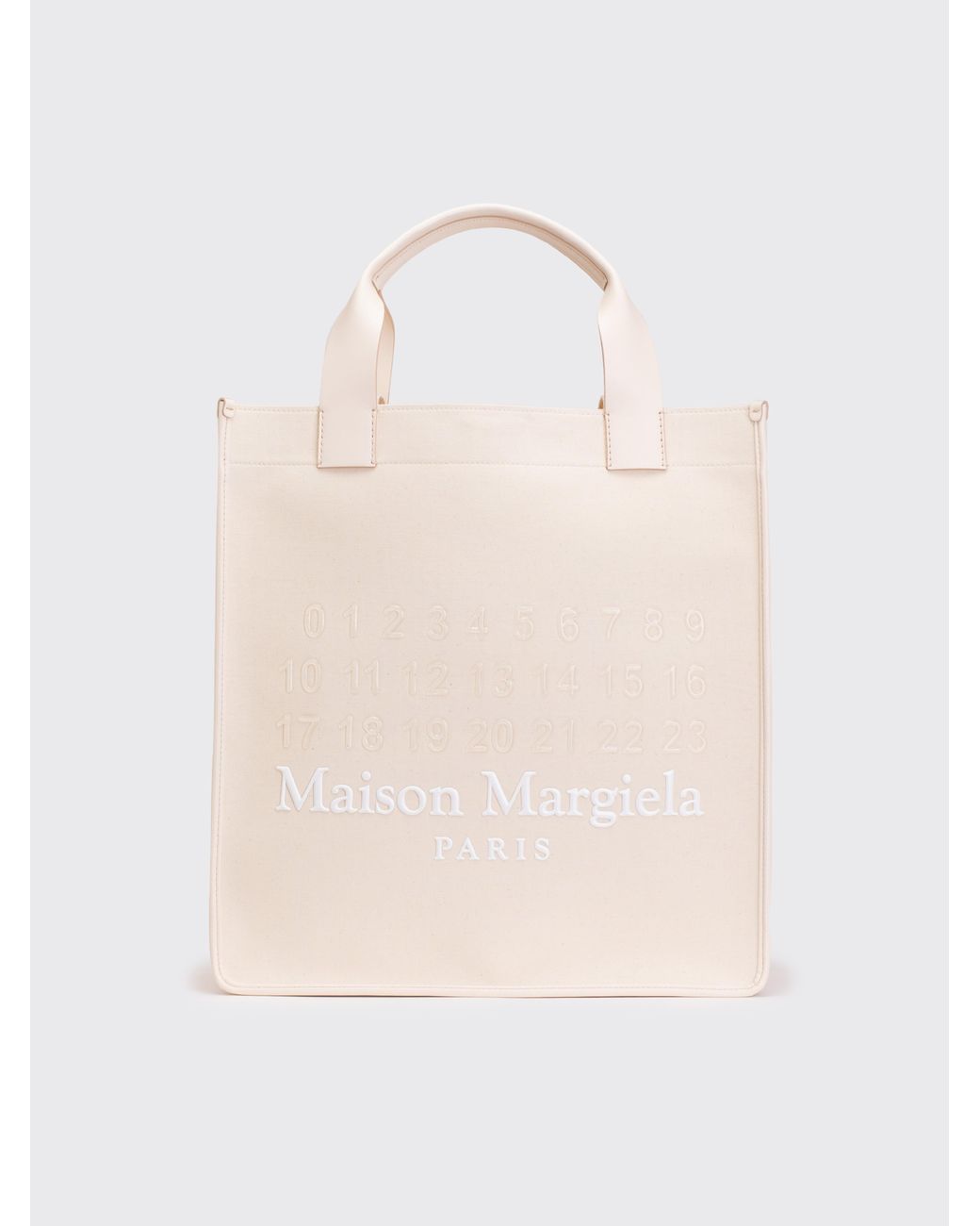 Maison Margiela Shopper Bag in Natural | Lyst