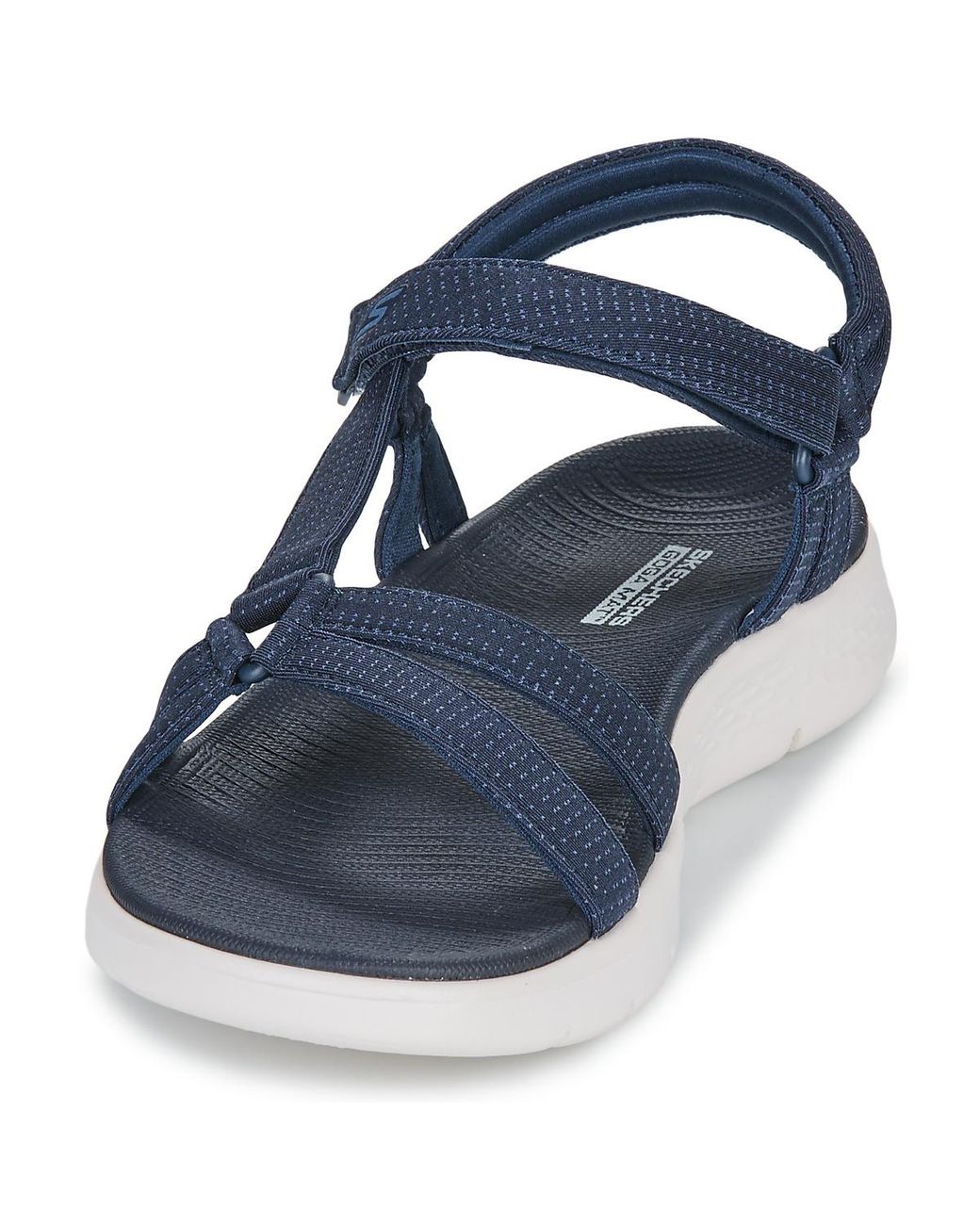 Skechers Flat Sandals Go Walk Flex Sandal - Sublime in Blue | Lyst UK