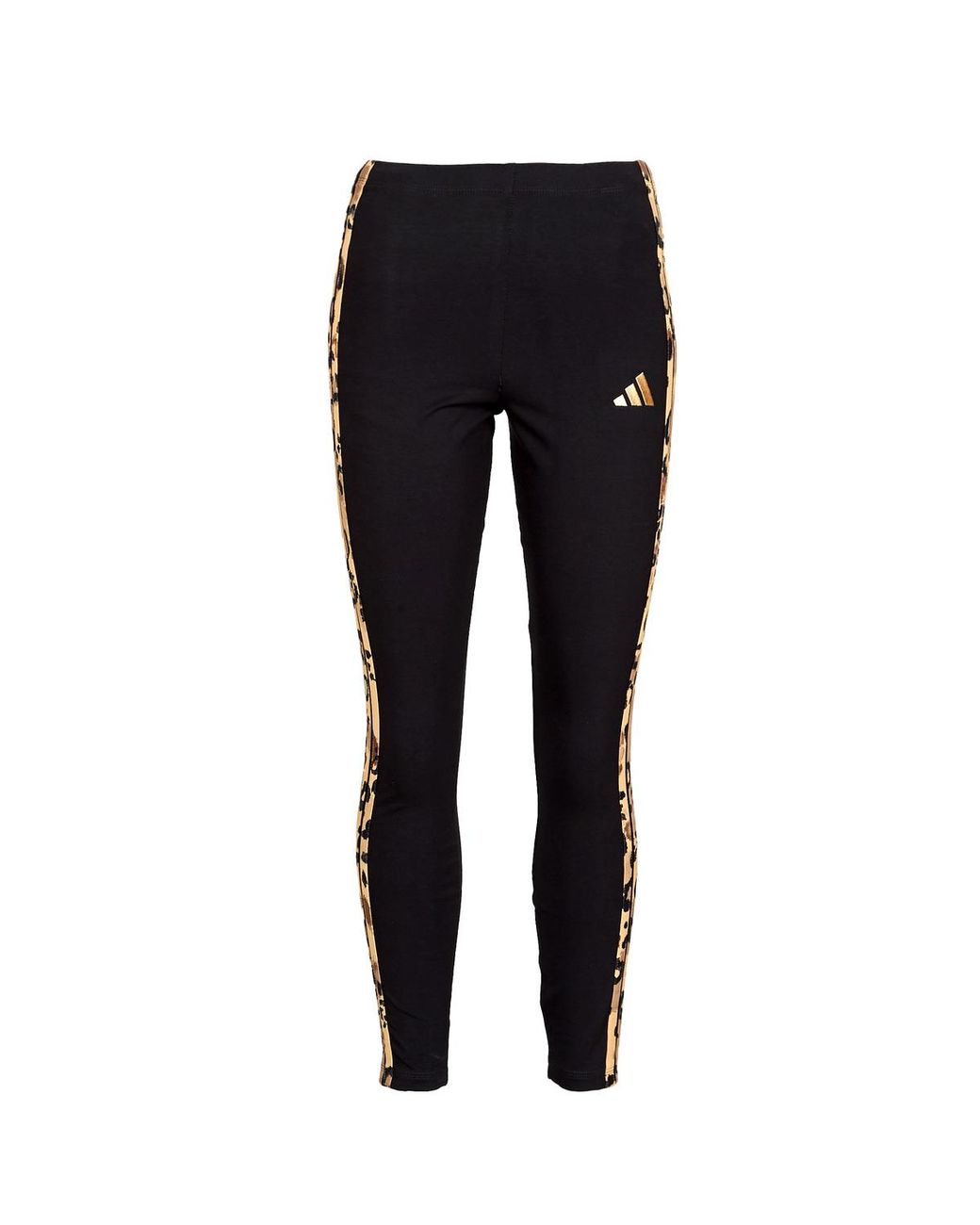 adidas Tights Animal Print 3-stripes High Rise Leggings in Blue | Lyst UK