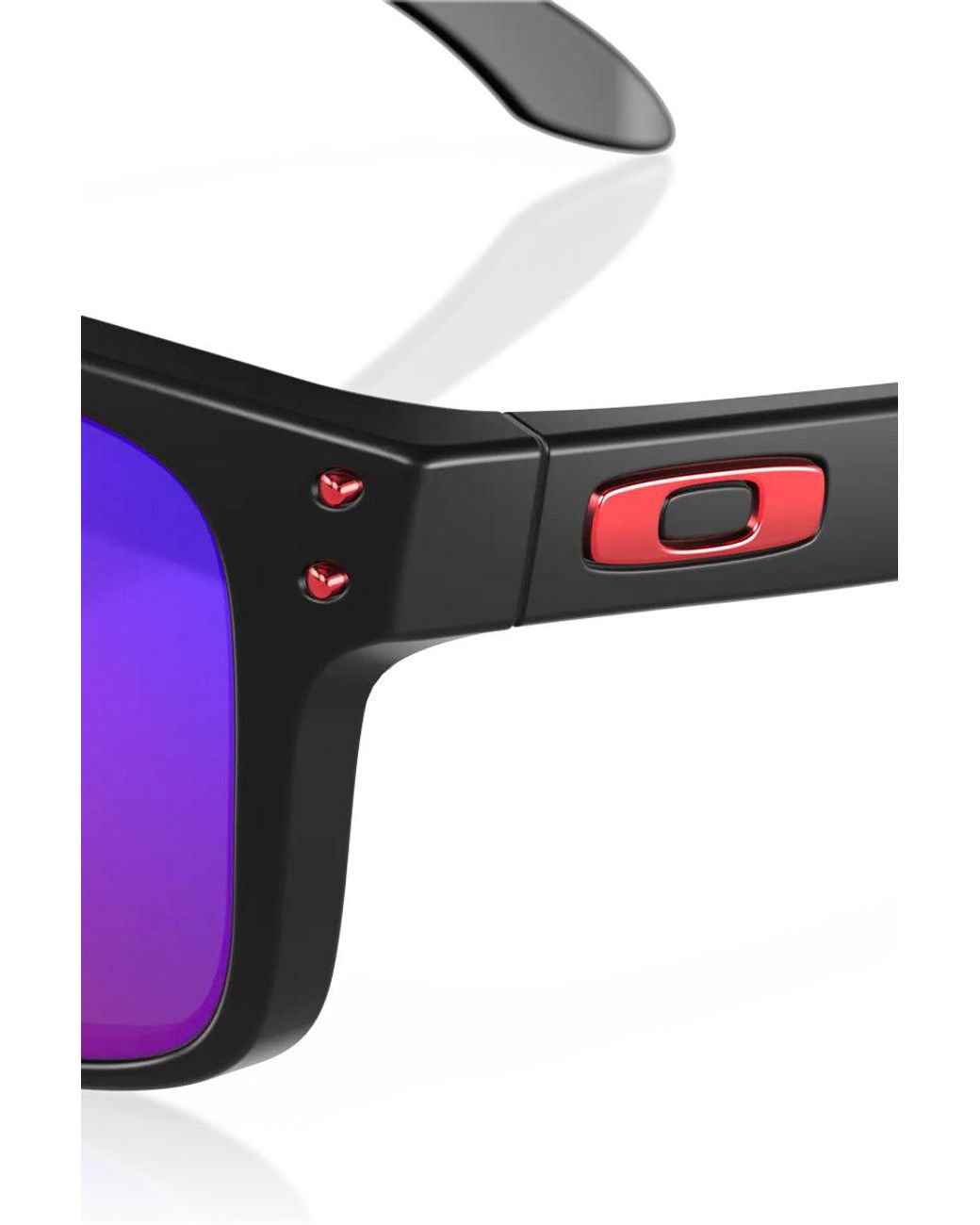 Oakley Holbrook Matte Black Red Iridium