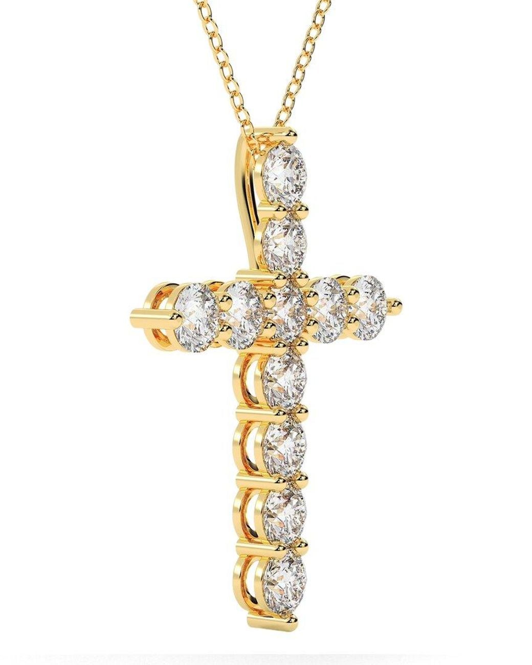 Diamond Select Cuts 14K 0.50 Ct. Tw. Diamond Pendant Necklace in ...