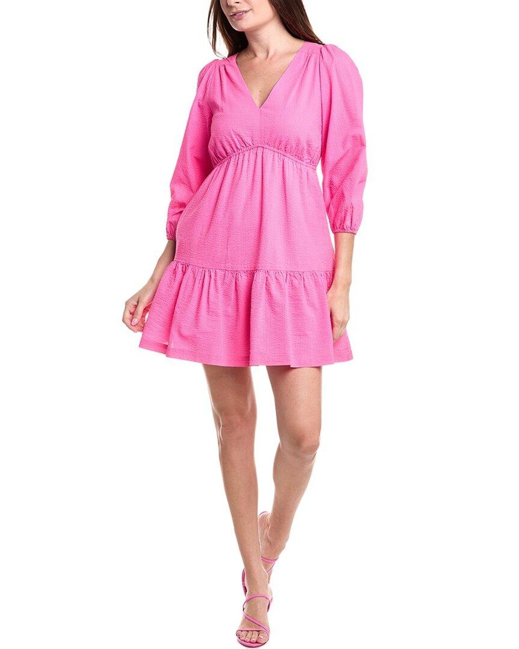 Lilly Pulitzer Deacon Mini Dress in Pink | Lyst