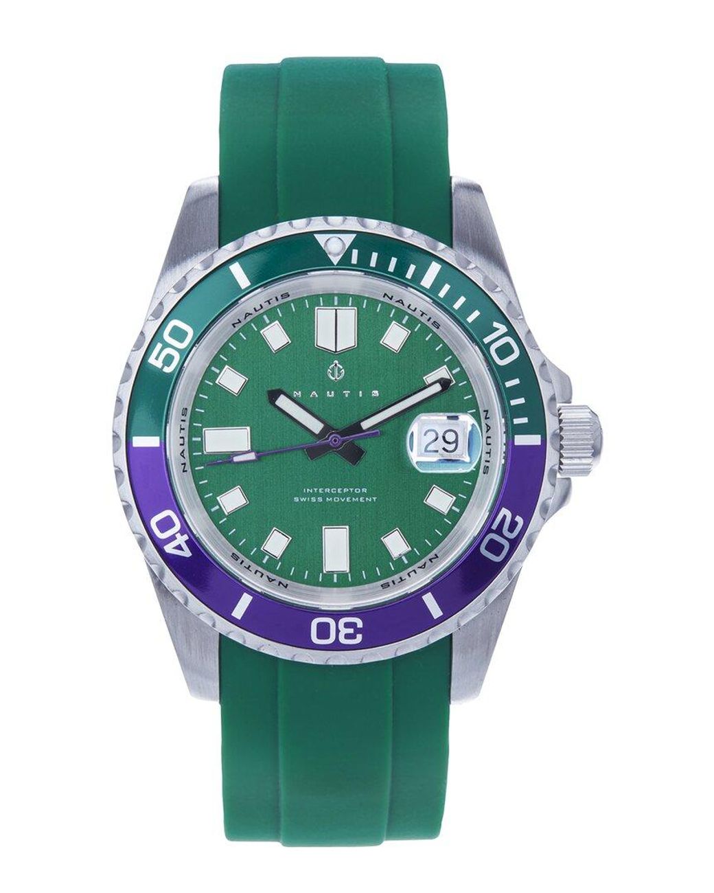 Nautis Interceptor Watch in Gray for Men | Lyst