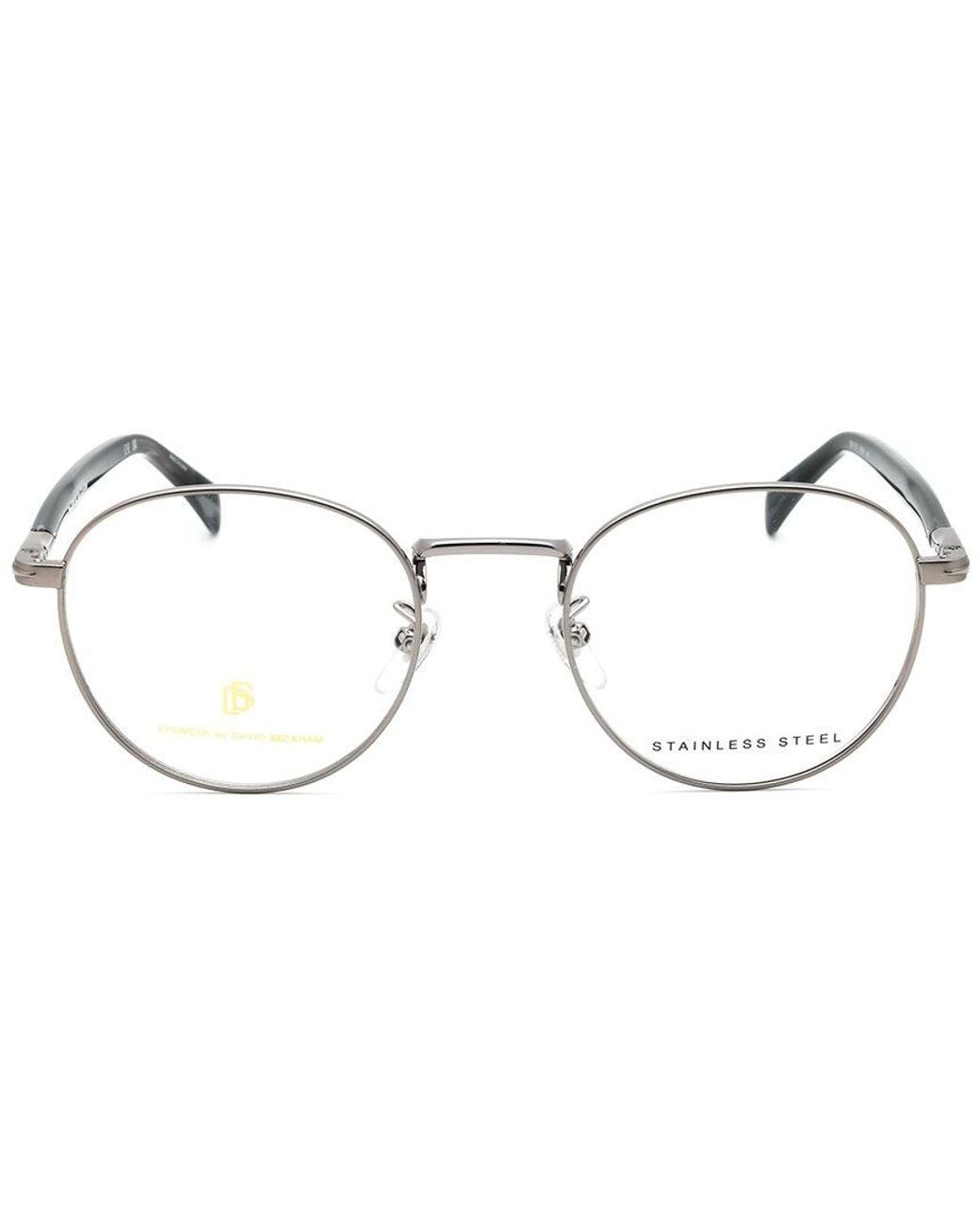 David Beckham Db 1127 51Mm Optical Frames in Metallic | Lyst UK