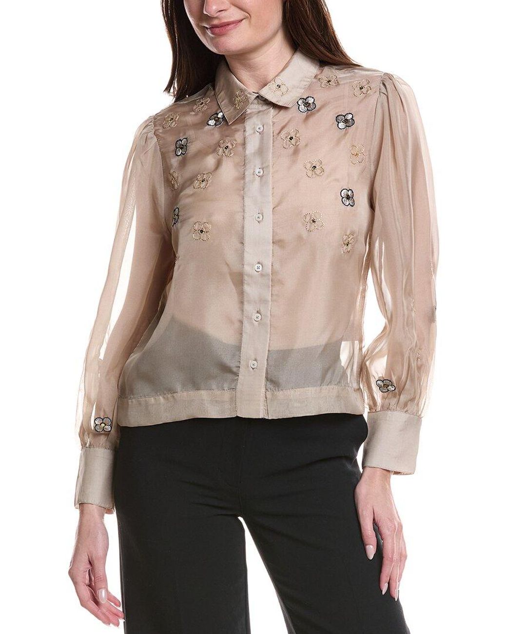 ANNA KAY Santona Chemise in Natural | Lyst