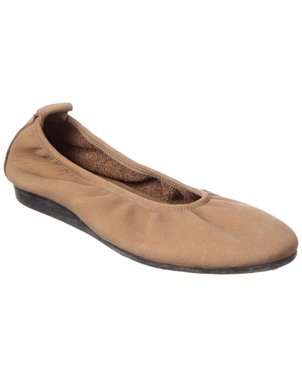 Arche Laius Suede Flat in Gray | Lyst