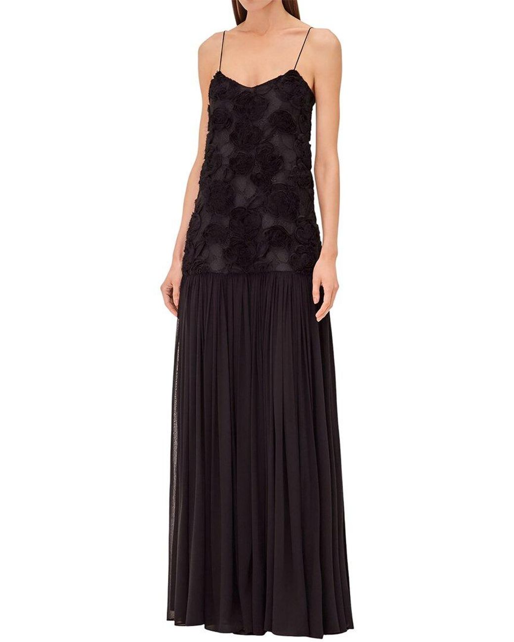 COLON DIANA Maxi Dress in Black | Lyst