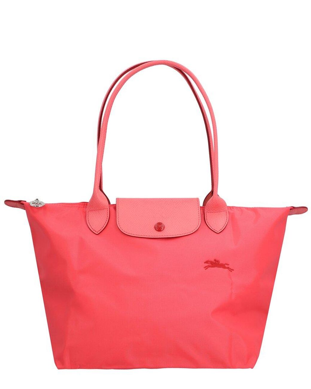 Longchamp Le Pliage Club Large Canvas Tote in Pink | Lyst
