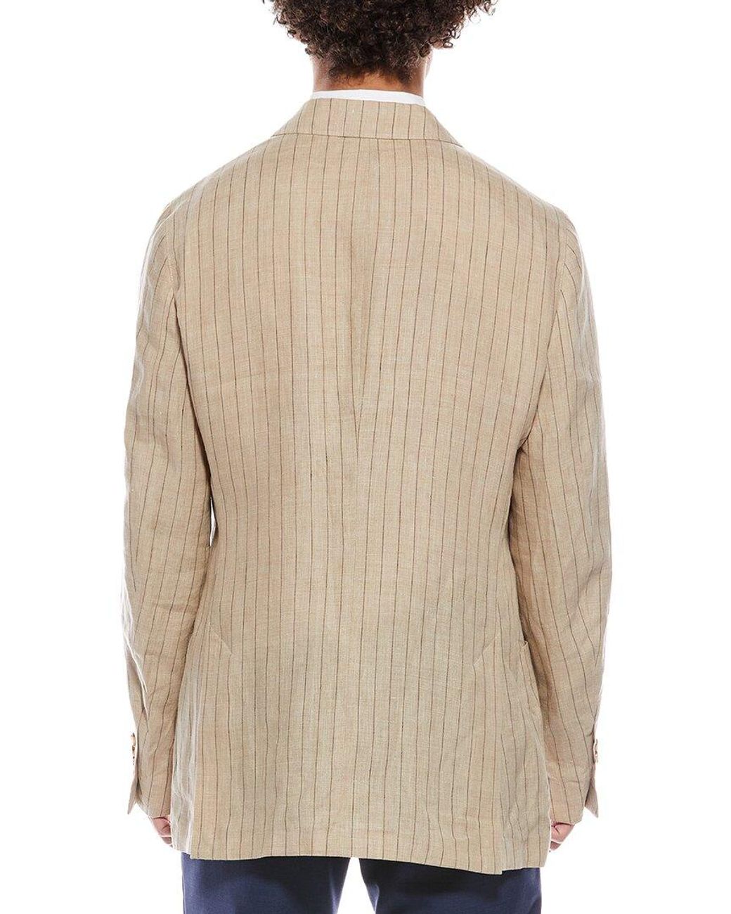 Todd Snyder Linen Madison Jacket in Natural for Men | Lyst UK