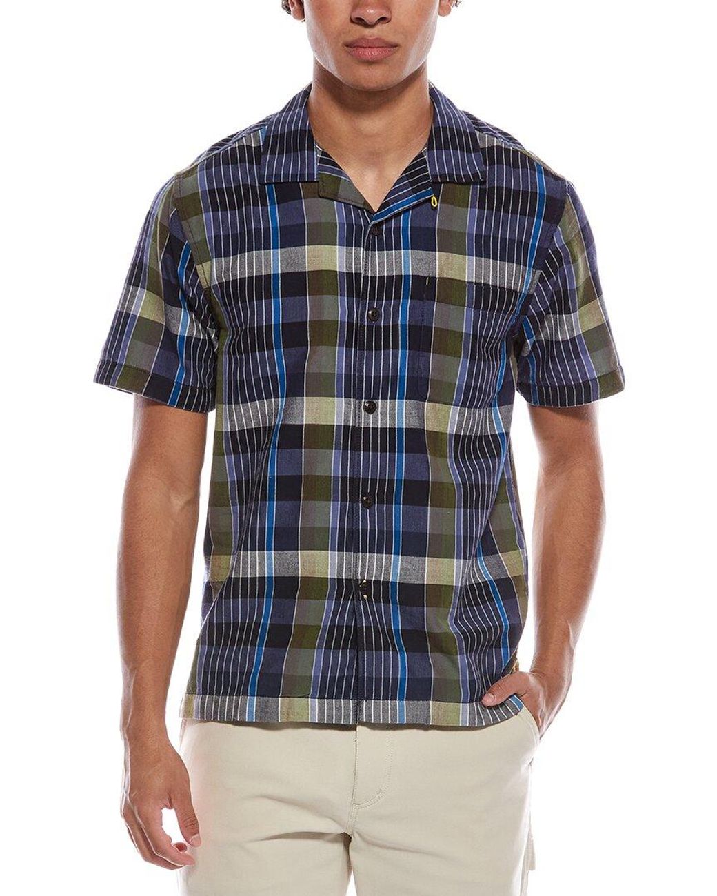 Tommy Bahama Marina Del Madras Camp Shirt in Blue for Men | Lyst