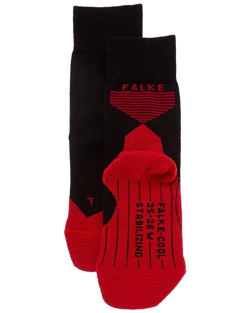 FALKE Stabilizing Cool Socks in Red | Lyst UK