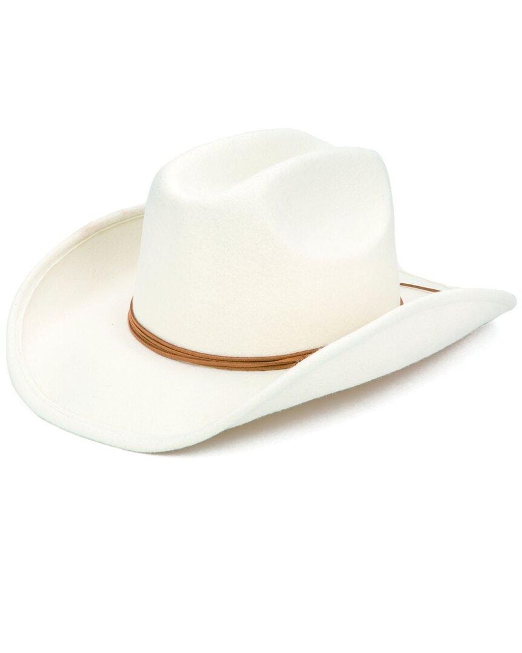 San Diego Hat Felt Wool Cowboy Hat in White | Lyst