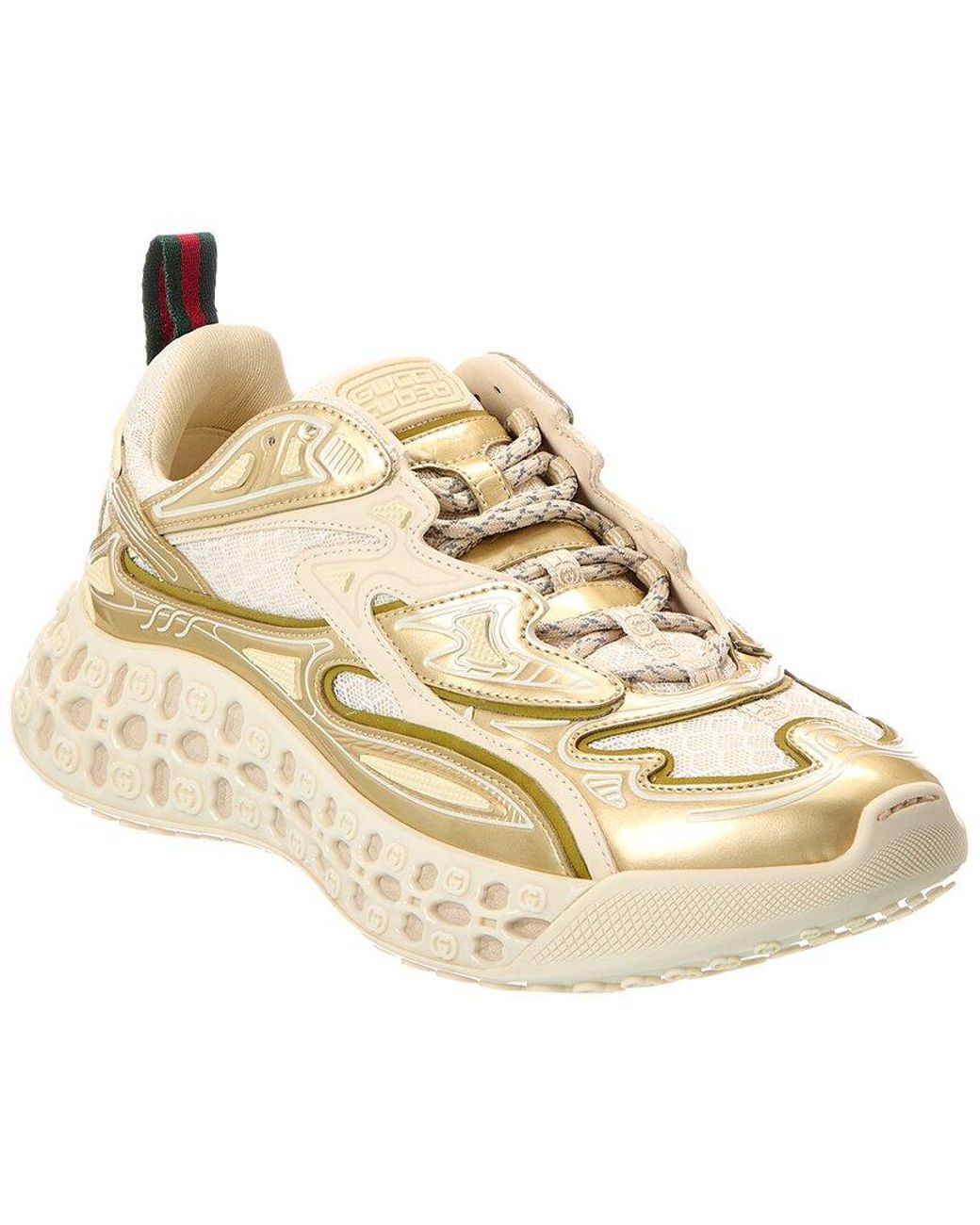 Gucci Cub3d Mesh Sneaker in Natural | Lyst