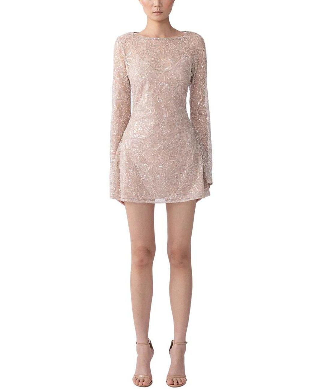 SAU LEE Odessa Dress in Pink | Lyst