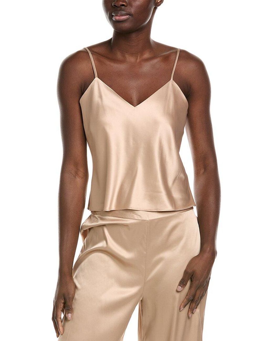 Natori Glamour Cami in Natural | Lyst UK