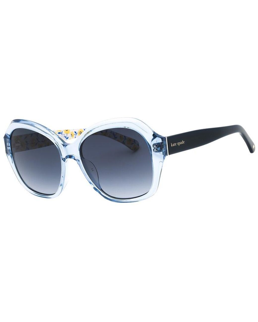 Kate Spade Lottie/G/S 55Mm Sunglasses in Blue | Lyst UK