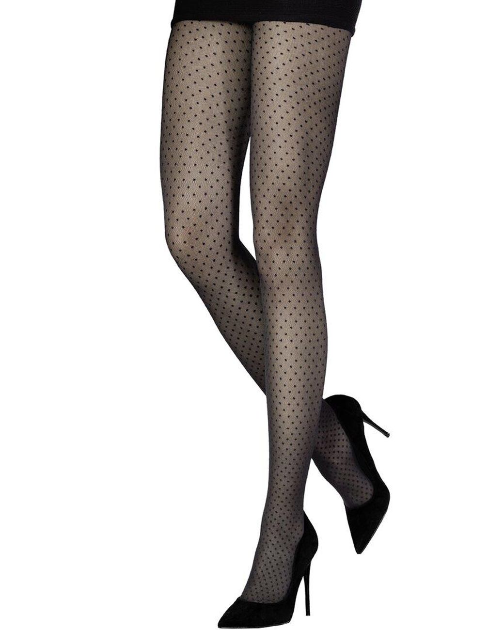 Emilio Cavallini Dots On Micromesh Tight In Black Lyst