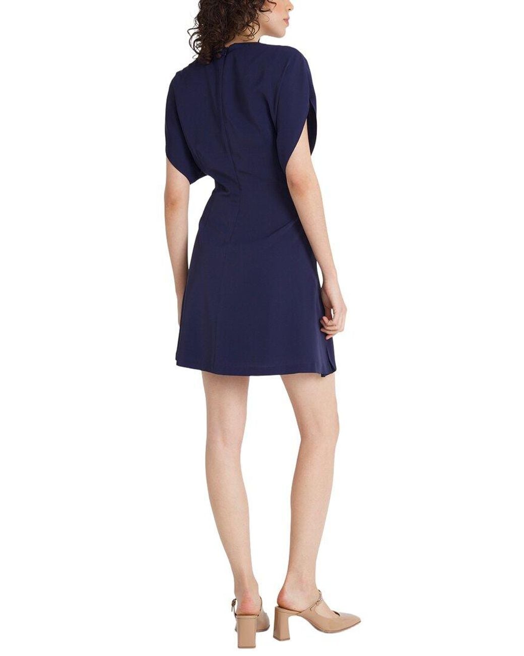 Luxely Jump Dress in Blue | Lyst UK