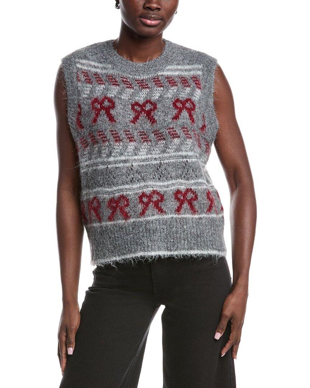 ANNA KAY Samya Cashmere-Blend Sweater Vest in Grey | Lyst UK