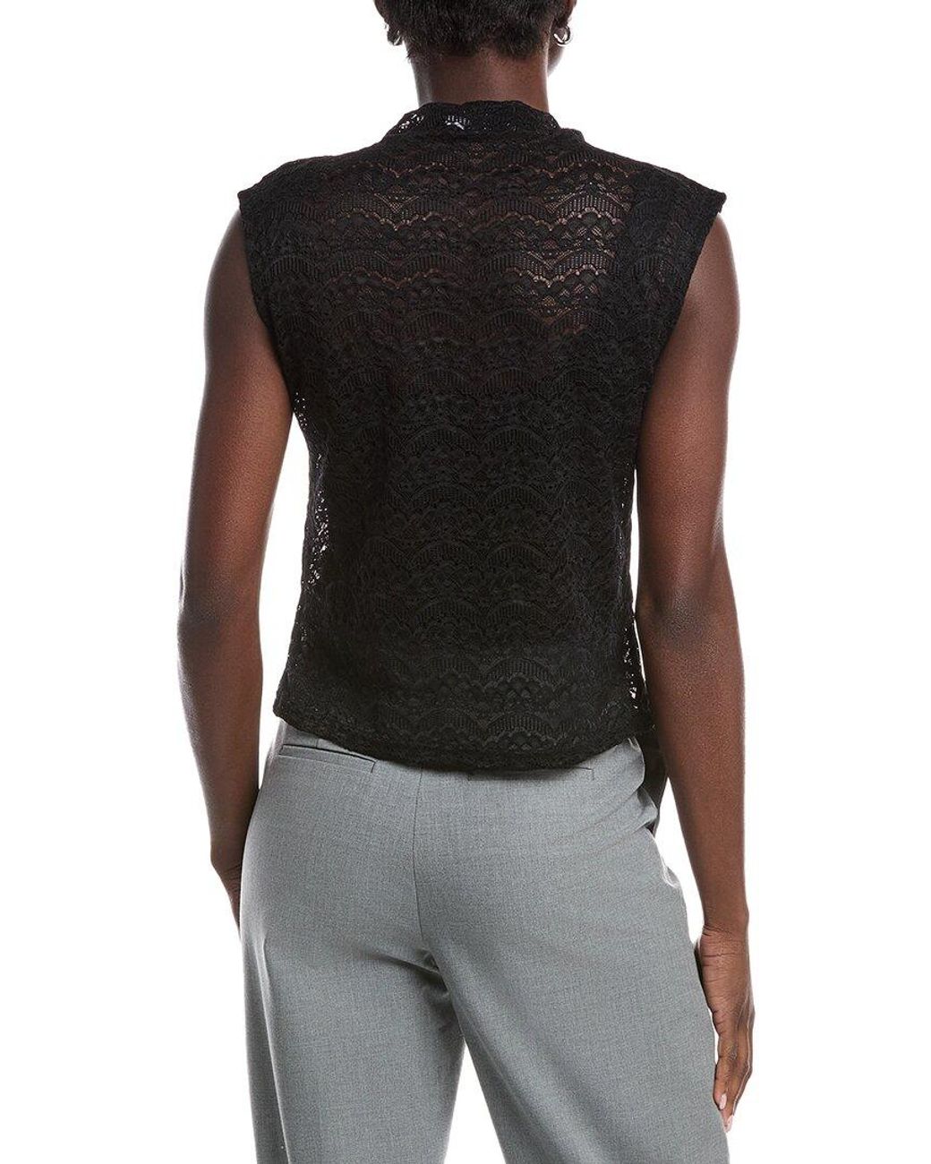 ANNA KAY Alixane Top in Black | Lyst UK