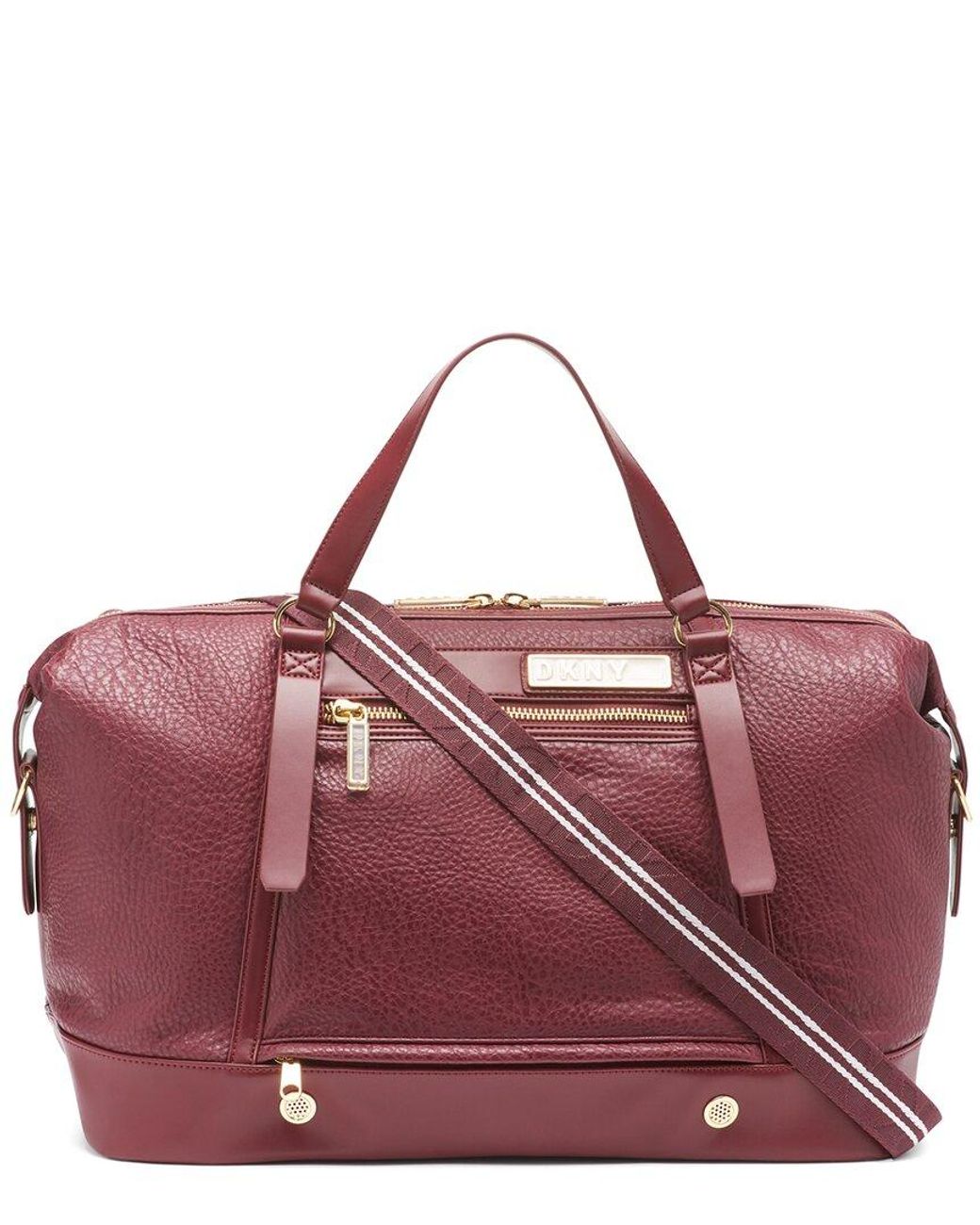 DKNY Weekender Duffel Bag in Purple | Lyst