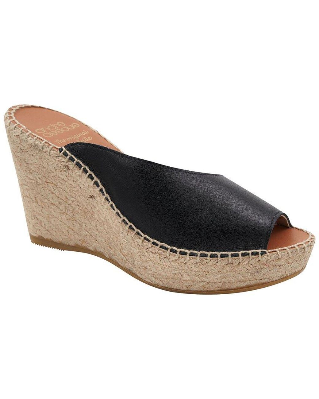 Andre Assous Catarina Suede Espadrille in Blue | Lyst
