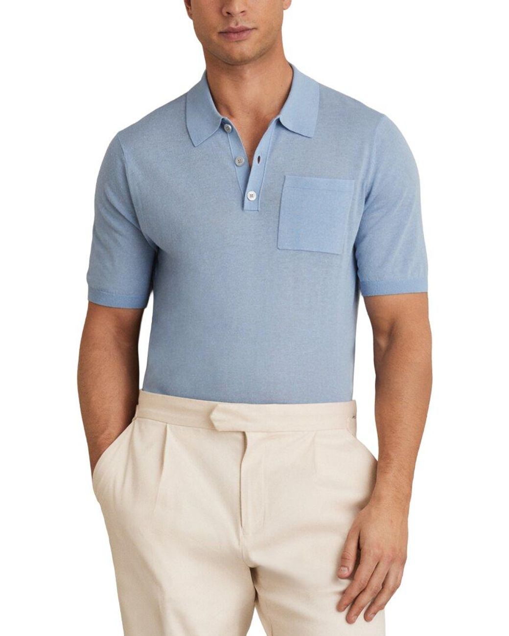 Reiss Nelson Shirt in Blue for Men | Lyst UK