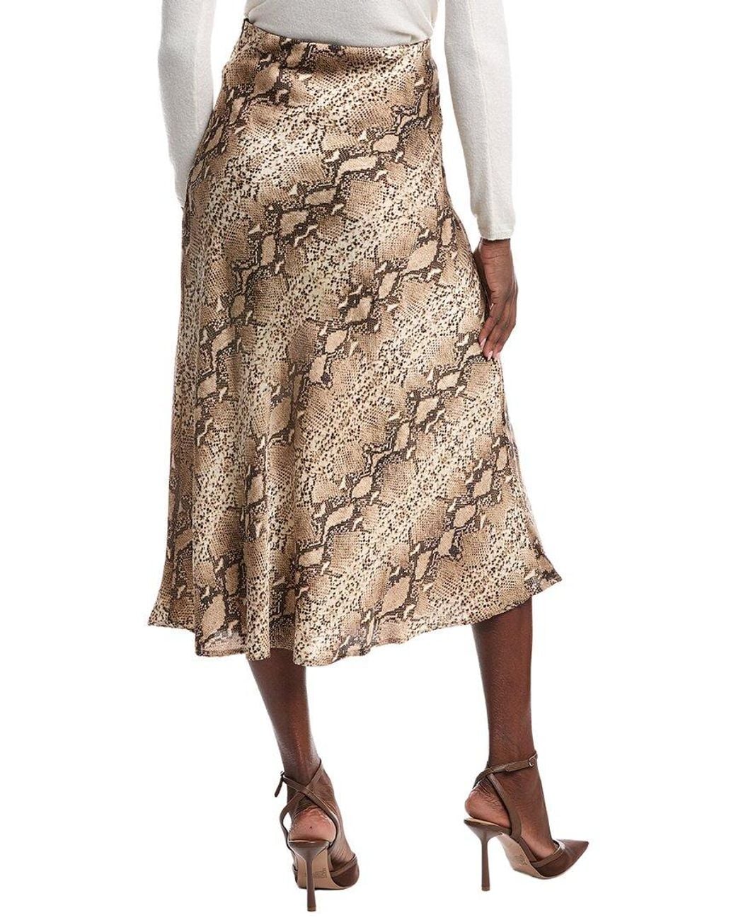 ANNA KAY Gania Skirt in Natural | Lyst UK