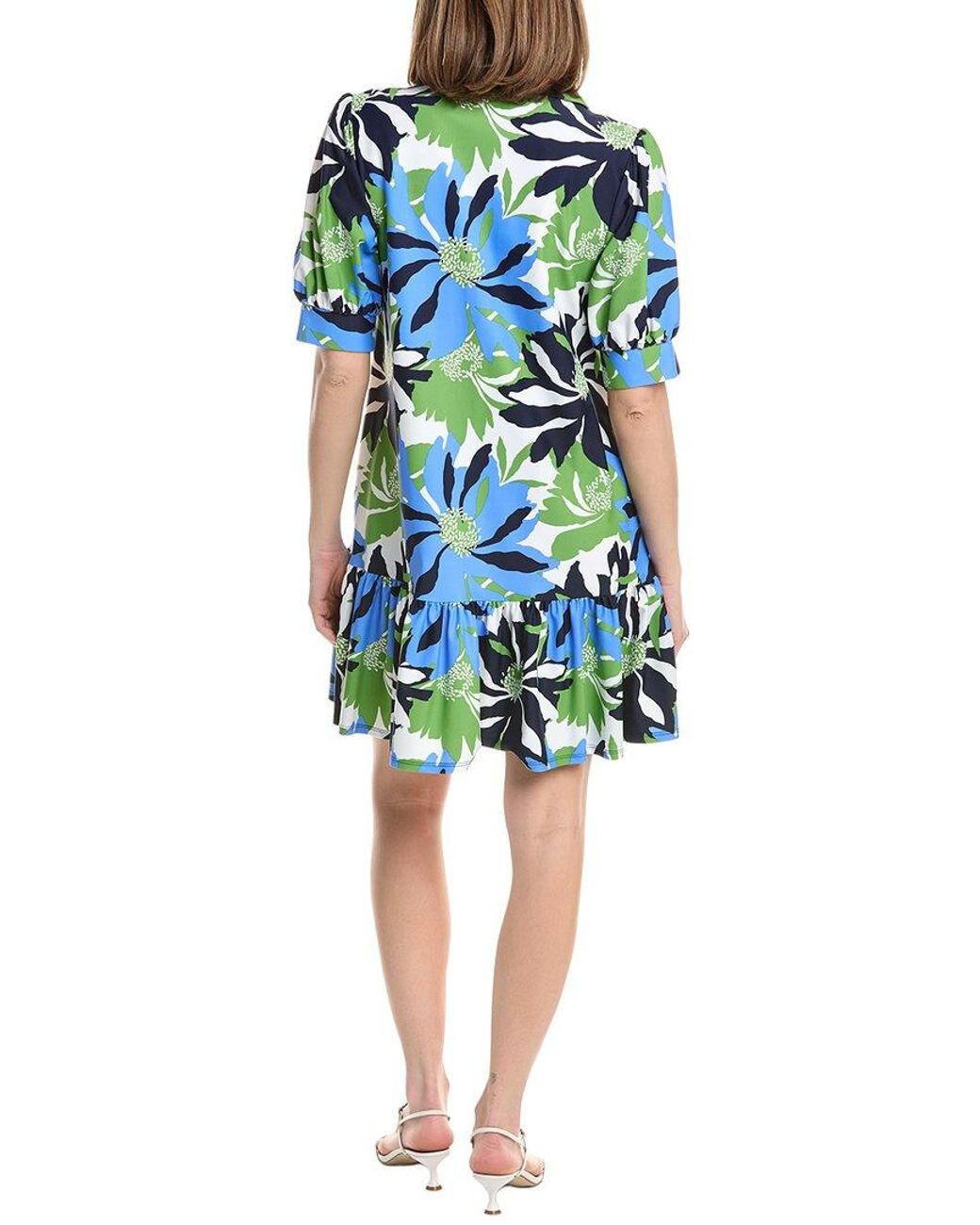 Jude Connally Tierney Mini Dress in Blue | Lyst UK
