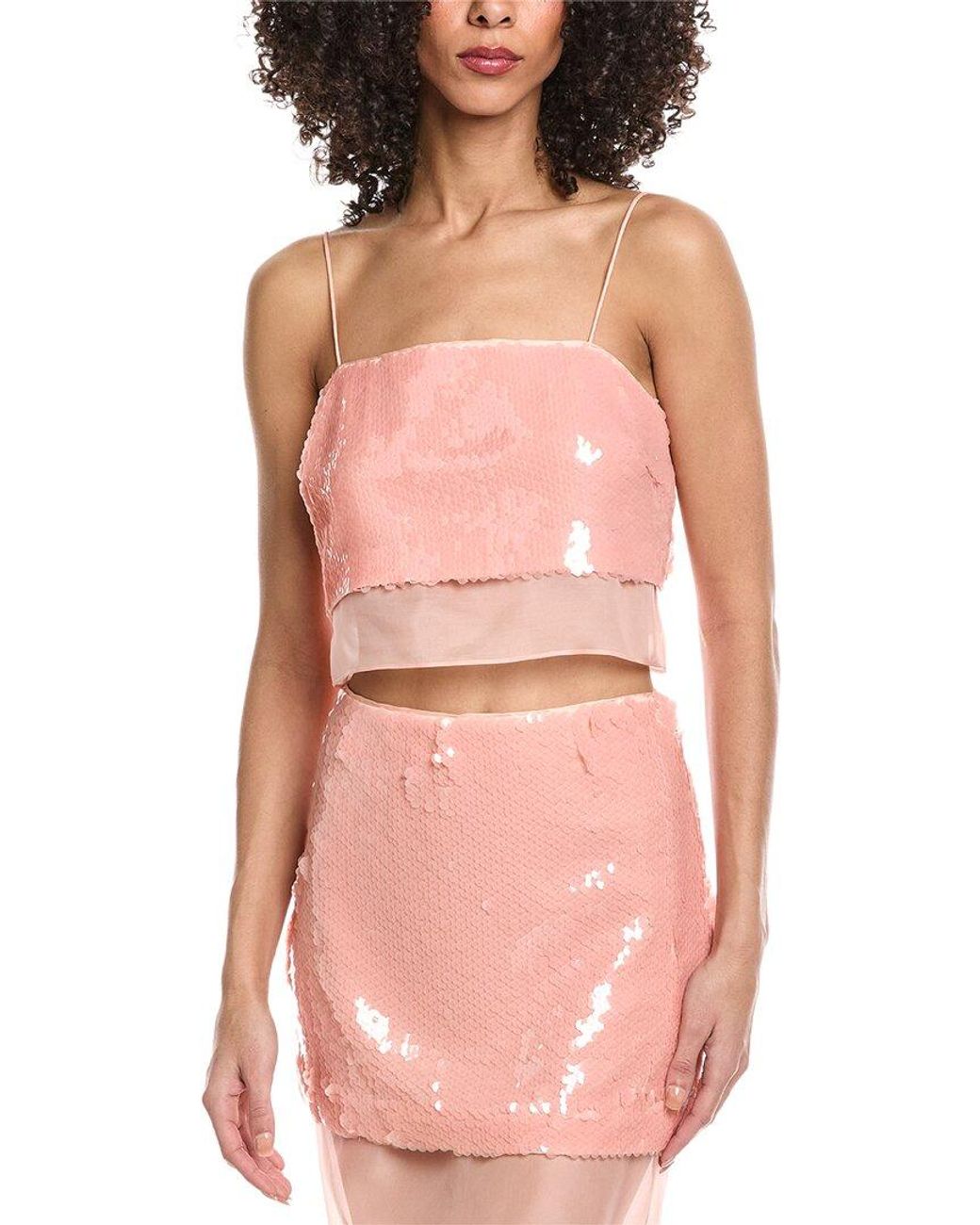 Toccin Gwen Cami in Pink | Lyst
