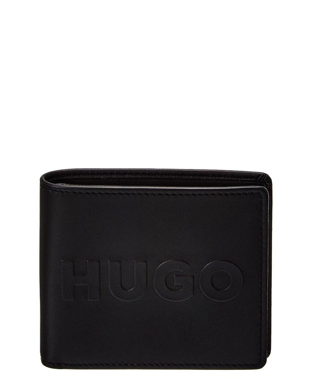 BOSS Tyler Leather Bifold Wallet in Black for Men | Lyst