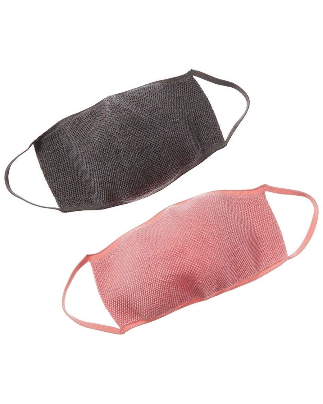Hannah Rose Set Of 2 Cashmere-Blend Face Masks in Pink | Lyst UK
