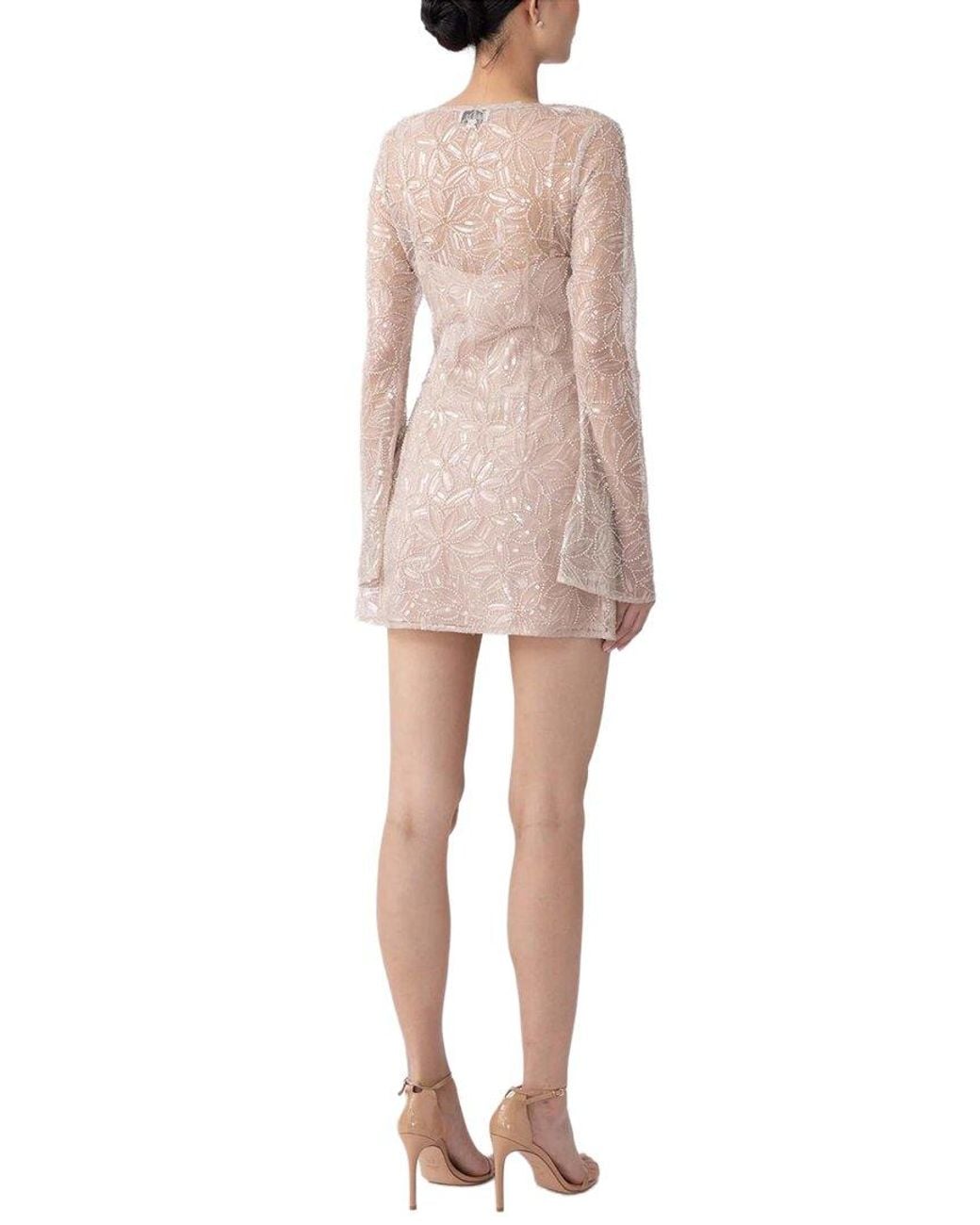 SAU LEE Odessa Dress in Pink | Lyst