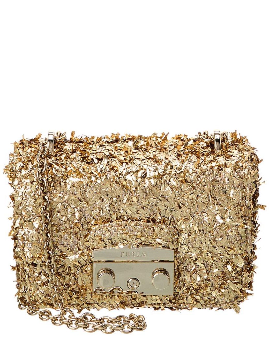 Furla Metropolis Mini Crossbody in Metallic | Lyst