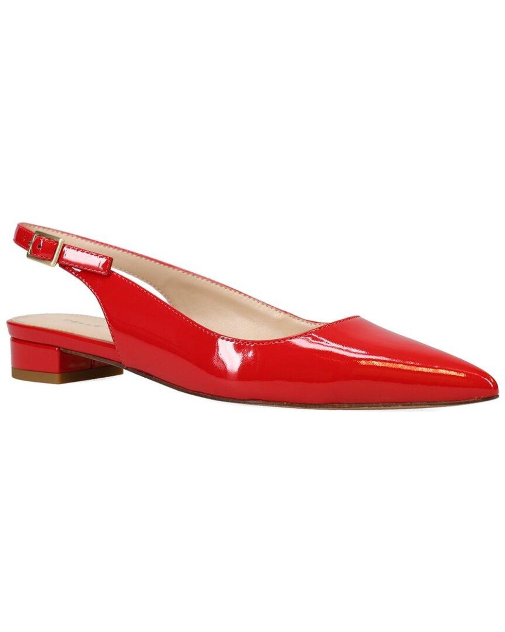 Pelle Moda Allin Patent Flat in Red | Lyst