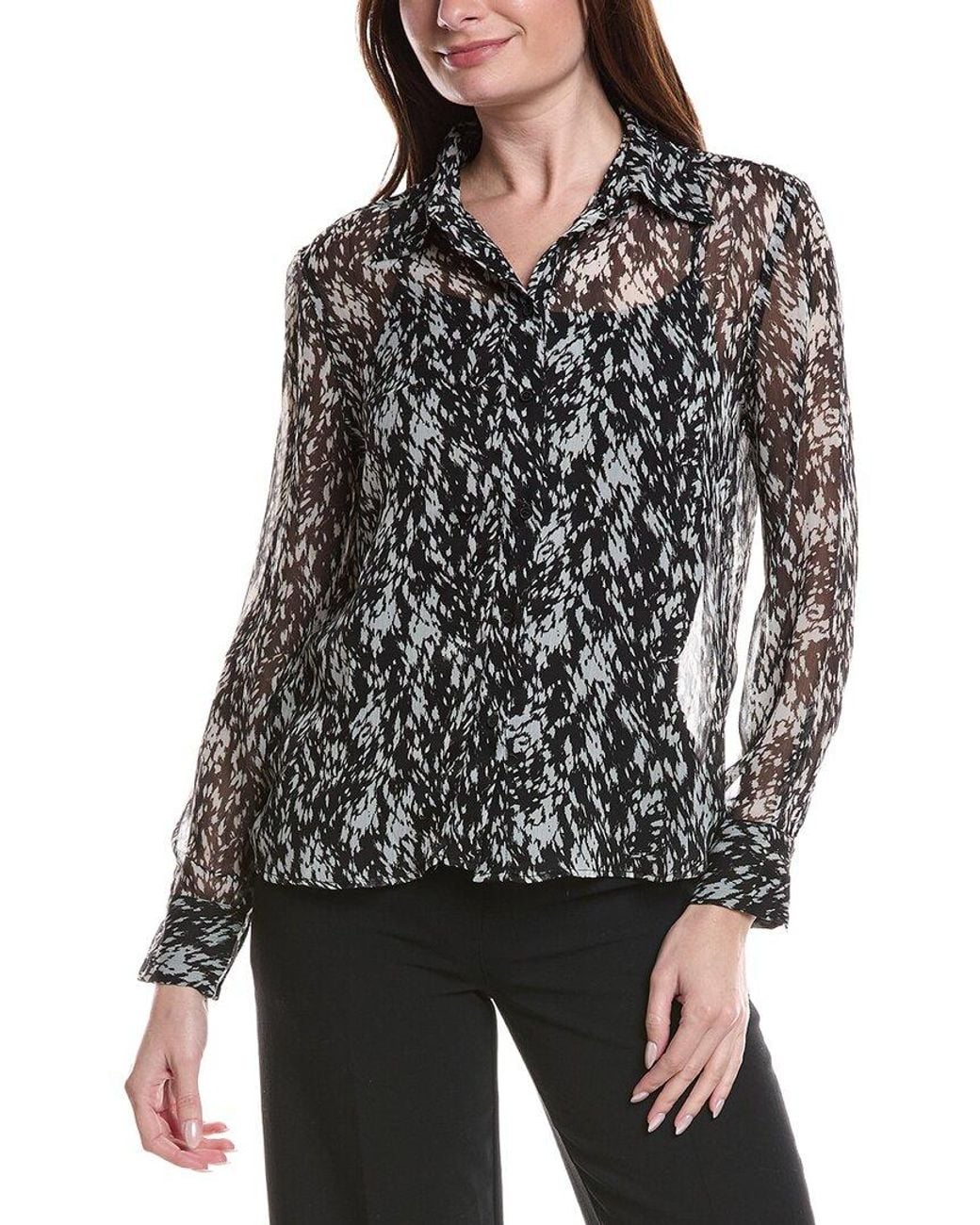 ANNA KAY Salvin Blouse in Black | Lyst