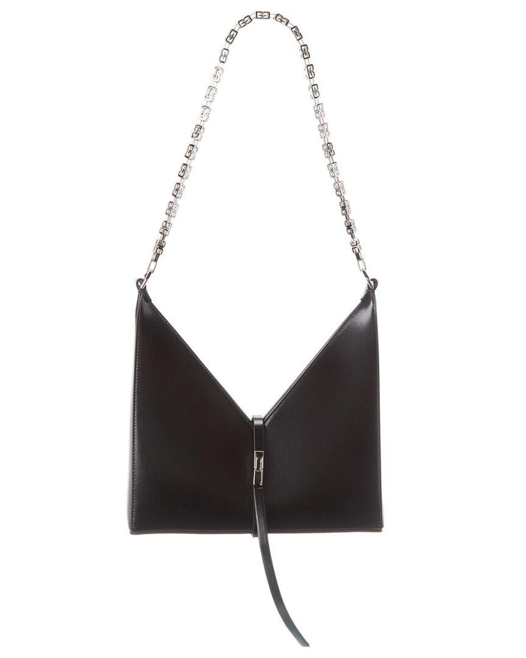 Givenchy Cut Out Small Leather Shoulder Bag in Black | Lyst