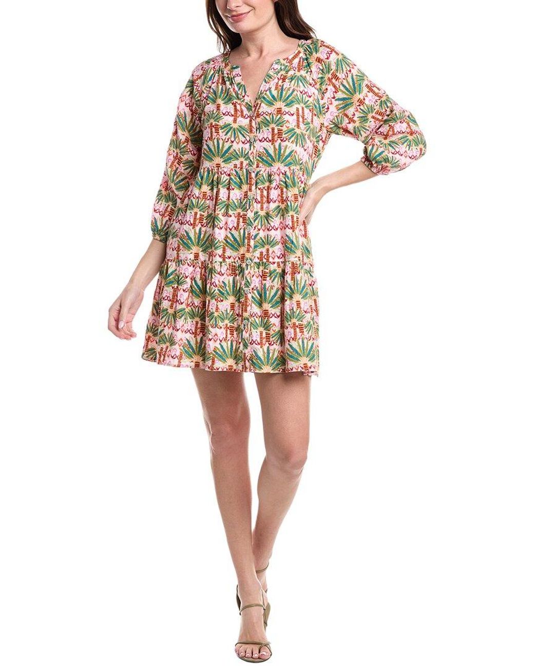 Tommy Bahama Palm Pointe Mini Dress in White | Lyst