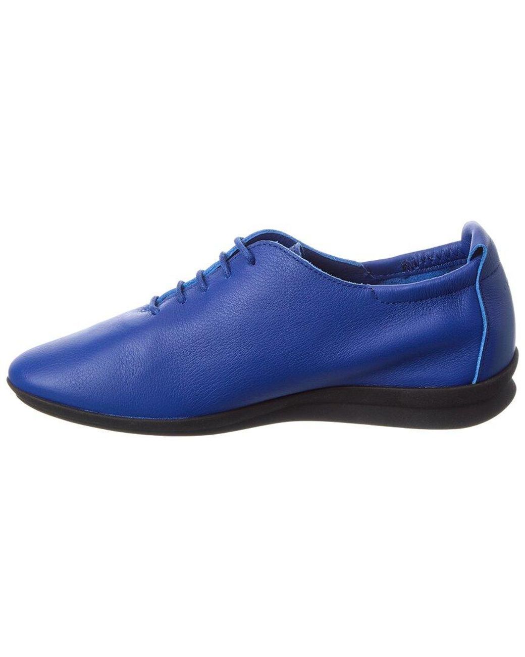 Arche Naskay Leather Sneaker in Blue | Lyst UK