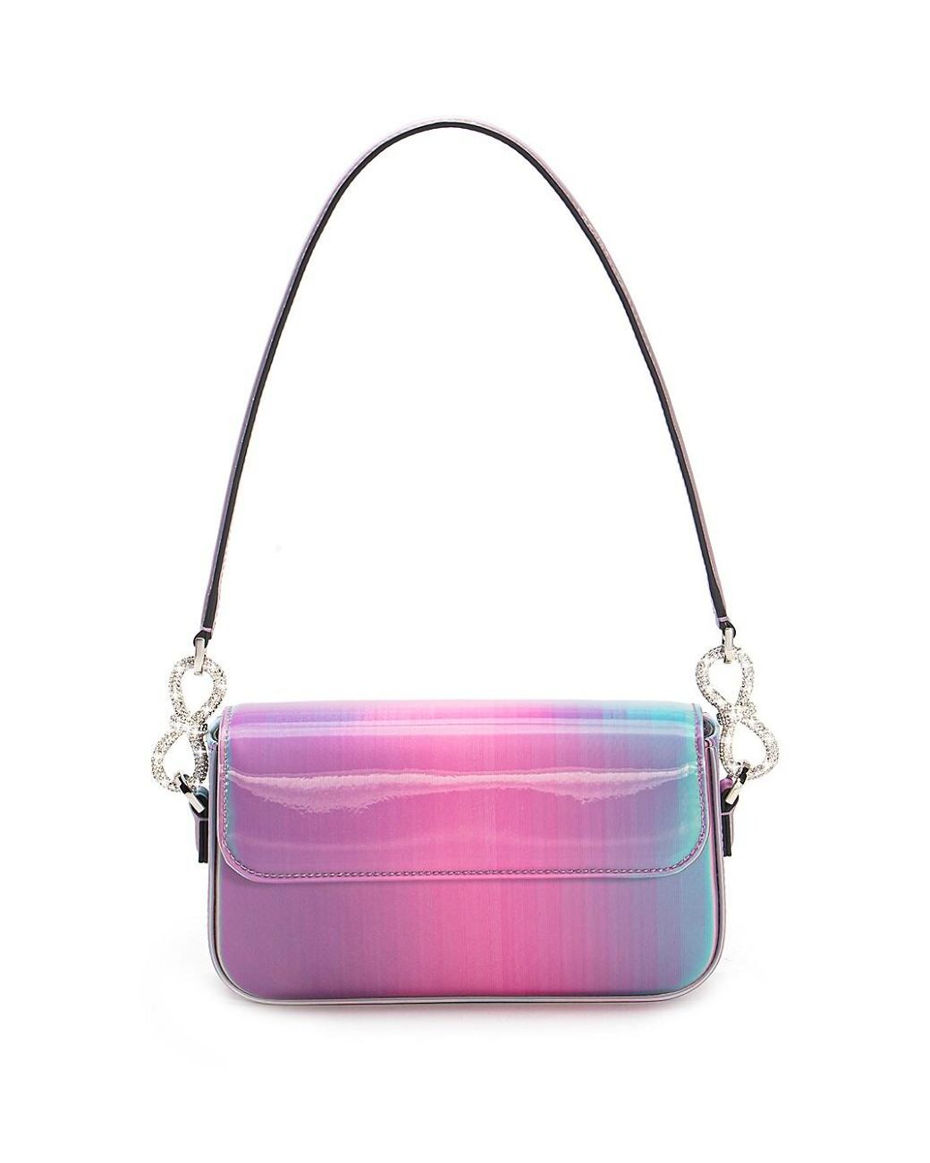 Mach And Mach Gradient Leather Shoulder Bag In Pink Lyst
