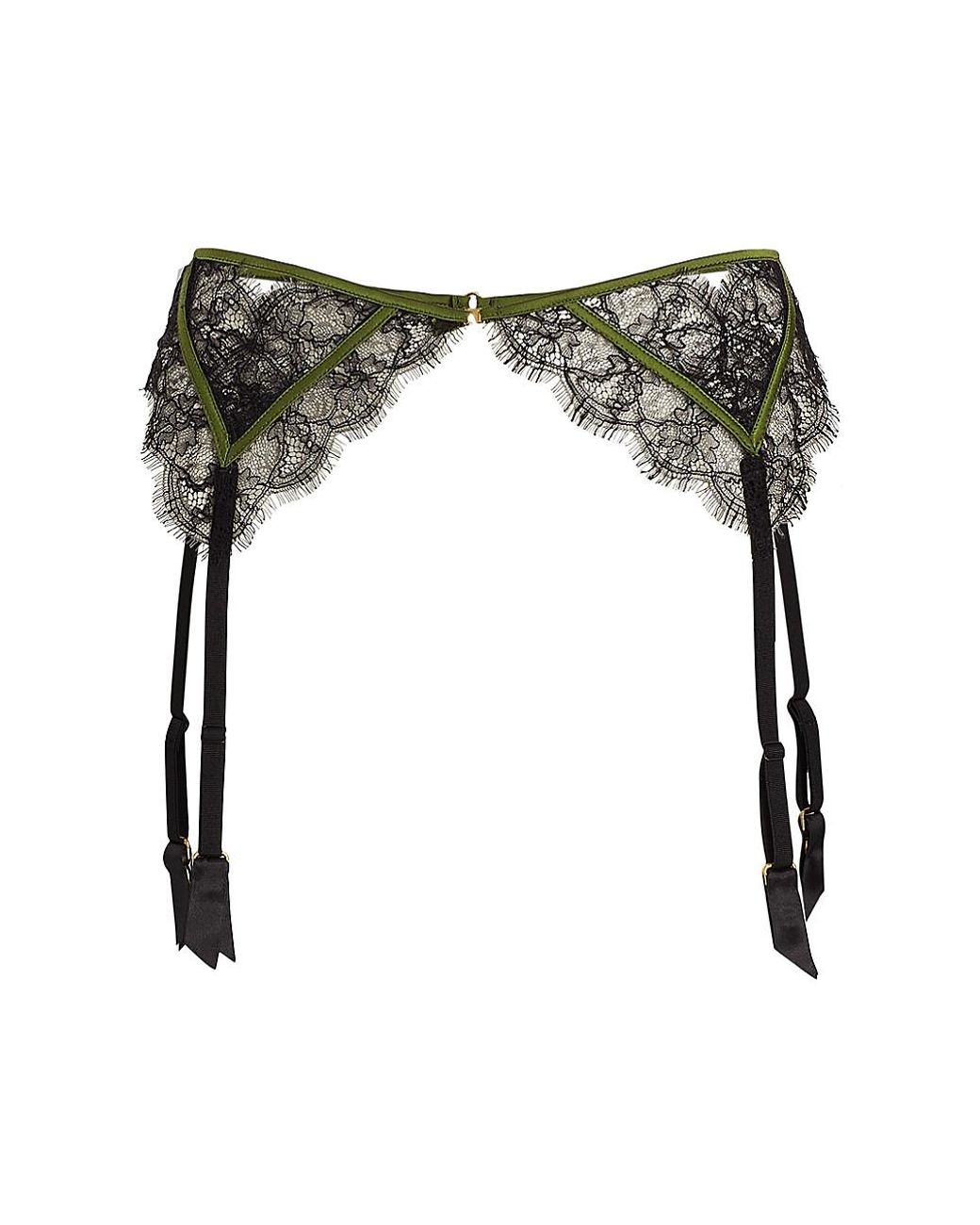 Kiki De Montparnasse Lace Inset Garter Belt Lyst